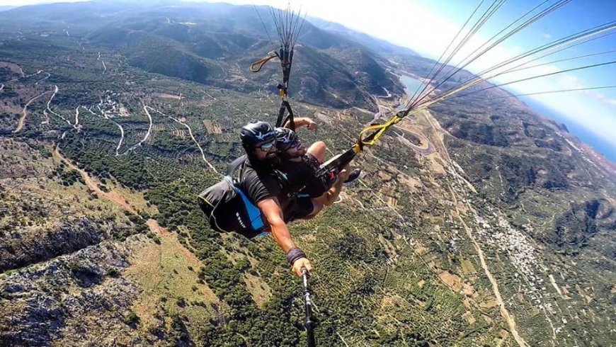 Paragliding Flights in Heraklion Crete - Adventure Travel ...
