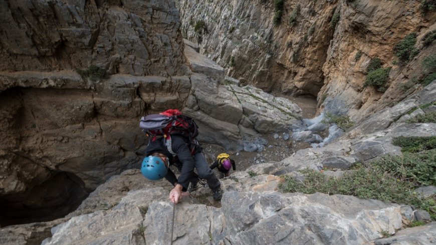 Via Ferrata (Rock Climbing) at Kapetaniana, Crete, Greece - Adventure ...