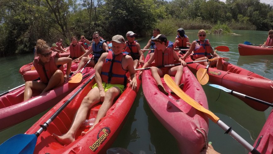 Canoe on the Penios River (Peneus), Thessaly, Greece - Adventure Travel ...