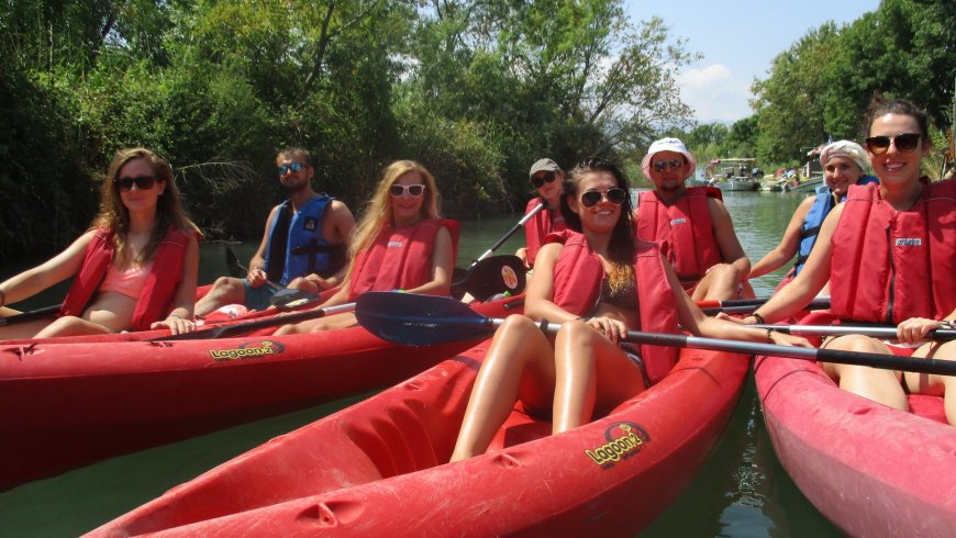 Canoe on the Penios River (Peneus), Thessaly, Greece - Adventure Travel ...