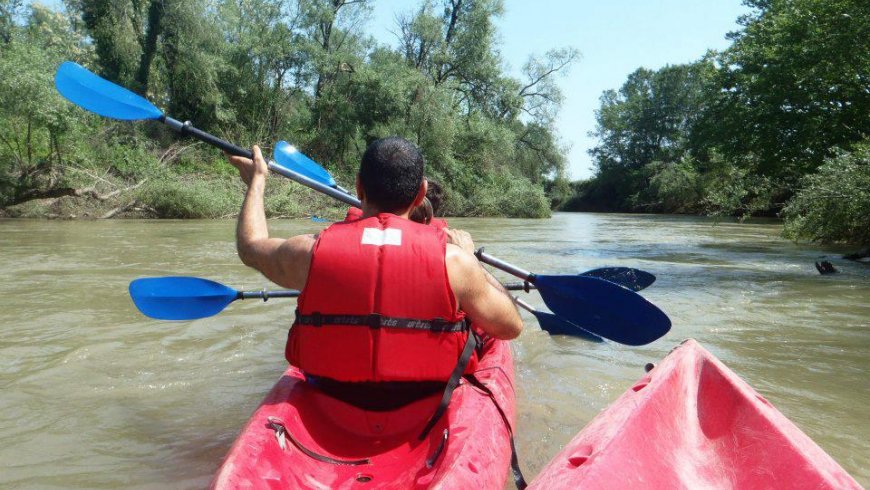 Canoe on the Penios River (Peneus), Thessaly, Greece - Adventure Travel ...